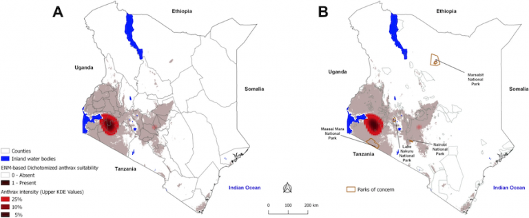 Anthrax hotspot mapping in Kenya support establishing a sustainable two ...