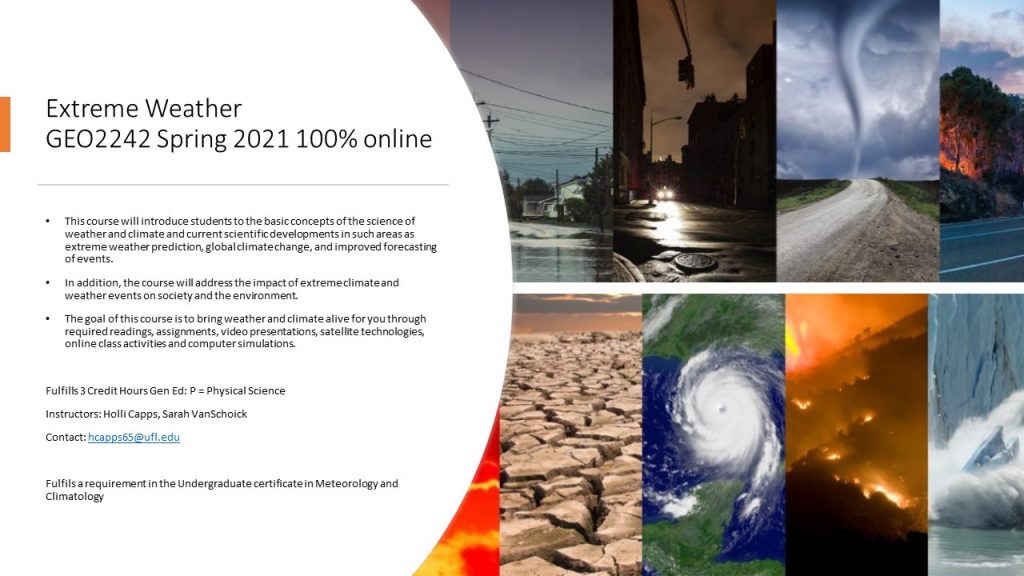 GEO2242 Extreme Weather - Geography