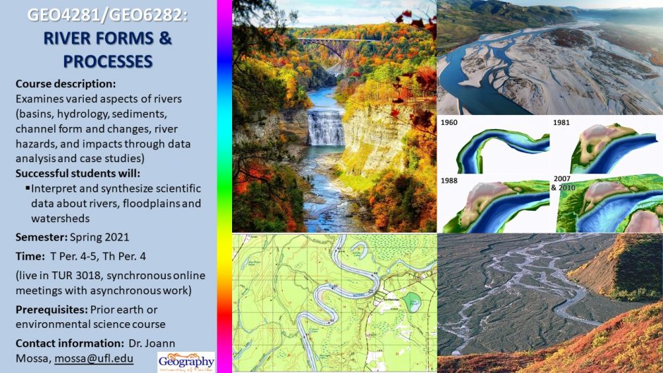 GEO4281/GEO6282 River Forms & Processes - Geography