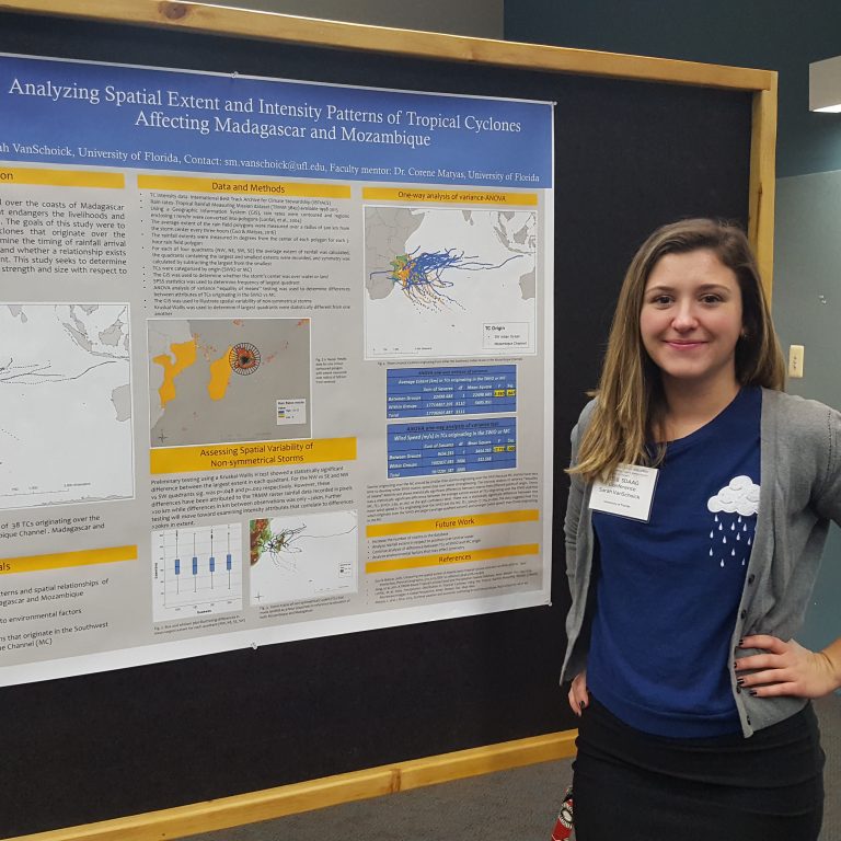 Geography Undergrad receives best undergraduate poster at the 2018 ...