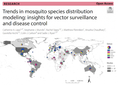 Trends in mosquito species distribution modeling: insights for vector ...