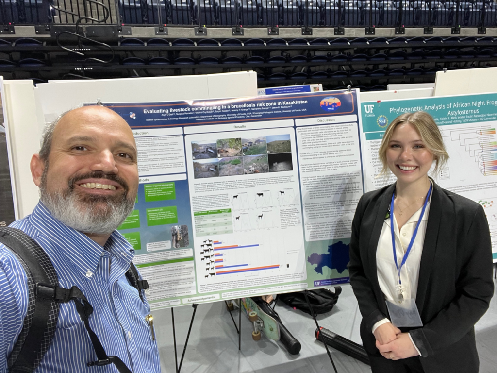 Aryn O'Dell presents at Undergrad Research Symposium - Geography