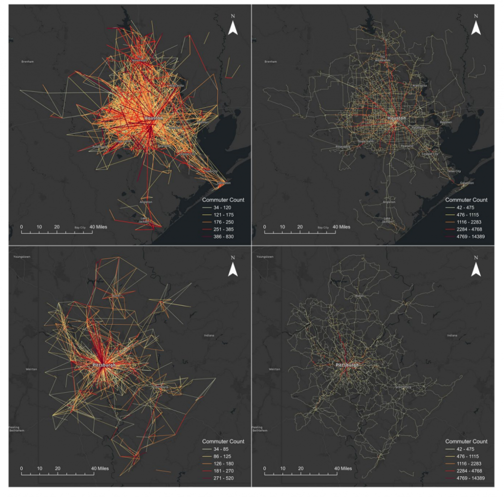Constructing the commuting backbone network dataset for the United ...