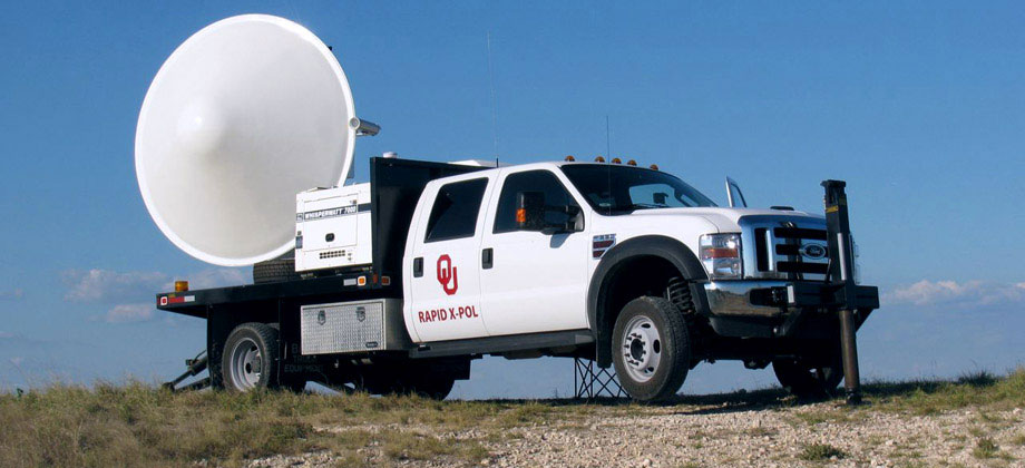 RaXPol Mobile Radar visits UF for a series of public talks and to ...